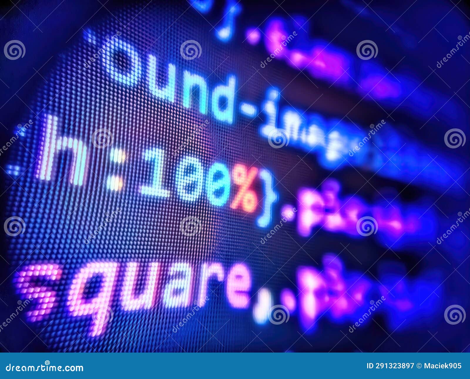 Programming Code Abstract Company Office Source Code Photo Developing