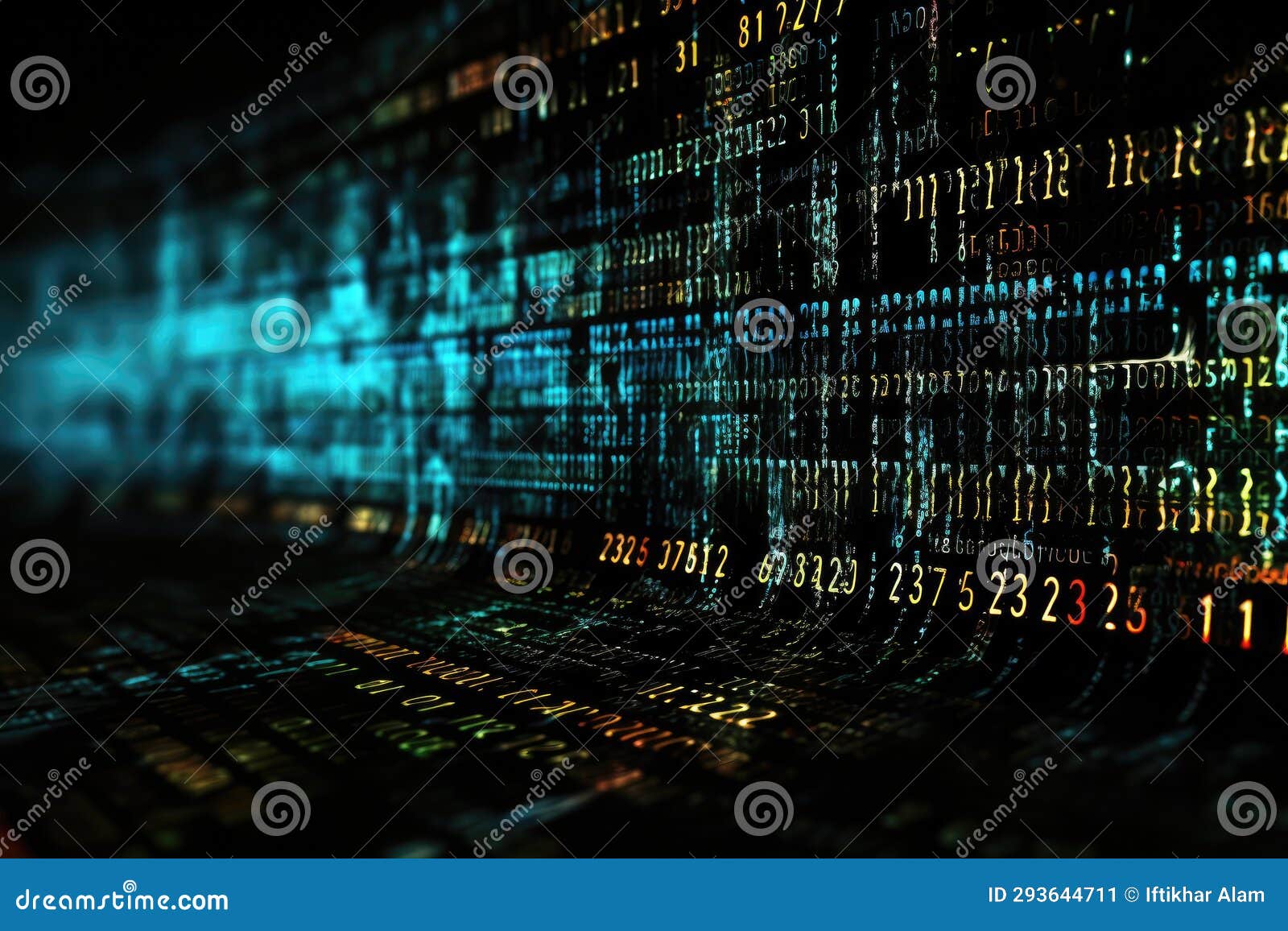 Programming Code Abstract Technology Background 3d Rendering Abctract Coding Programming