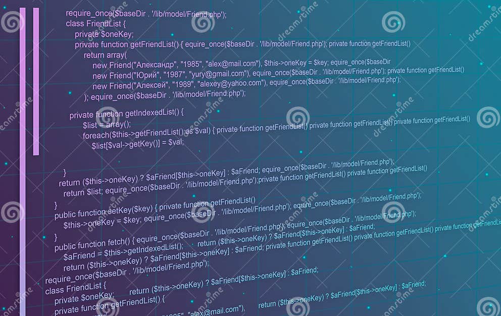 Programming Code Abstract Technology Background, Computer Software ...