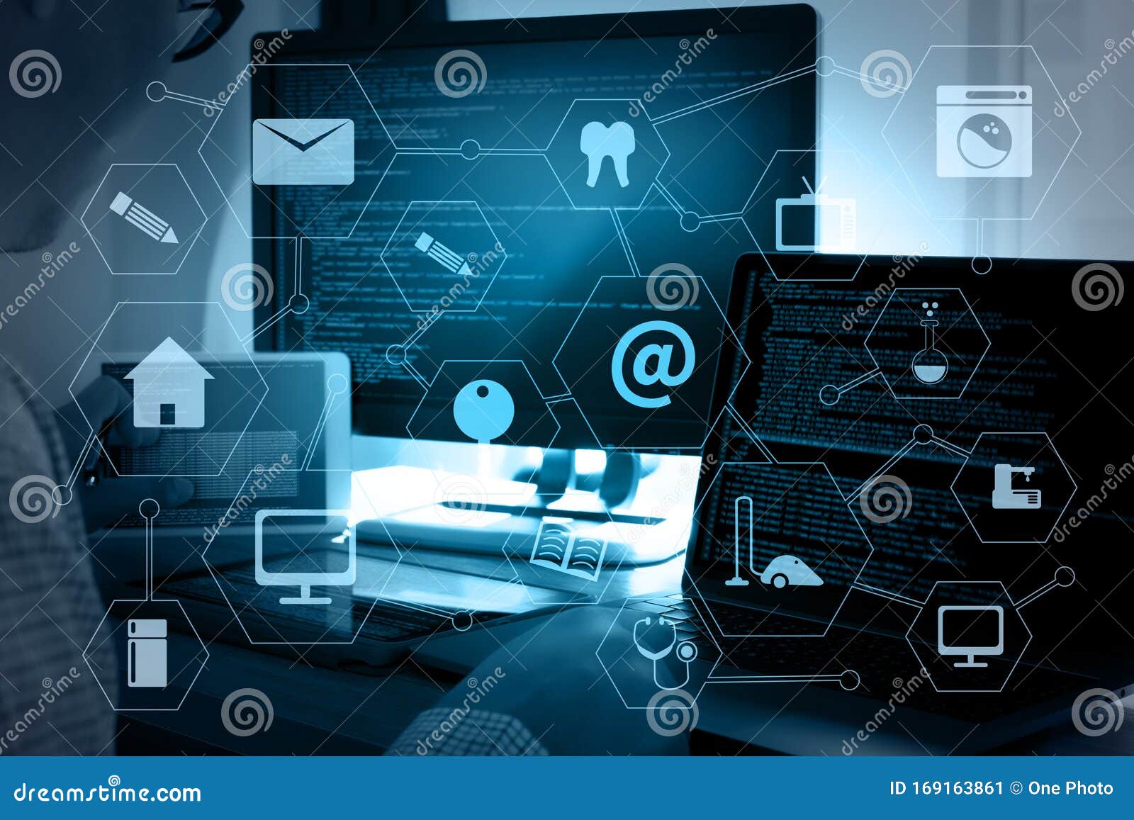 Programming Code Abstract Technology Background Developer Programming And Coding Technology