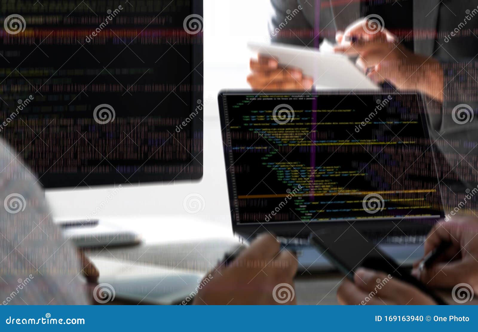 Software Programming Code Abstract Technology Background Developer Programming And Coding