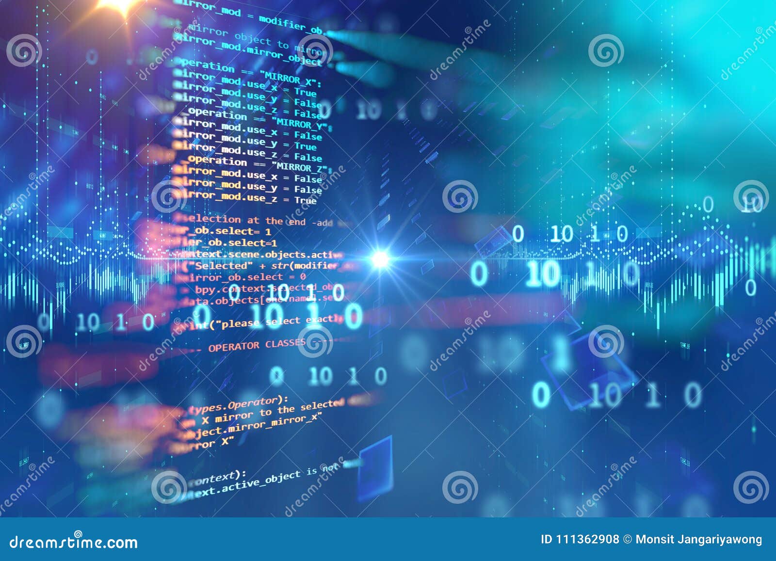 Programming Code Abstract Technology Background of Software Developer ...