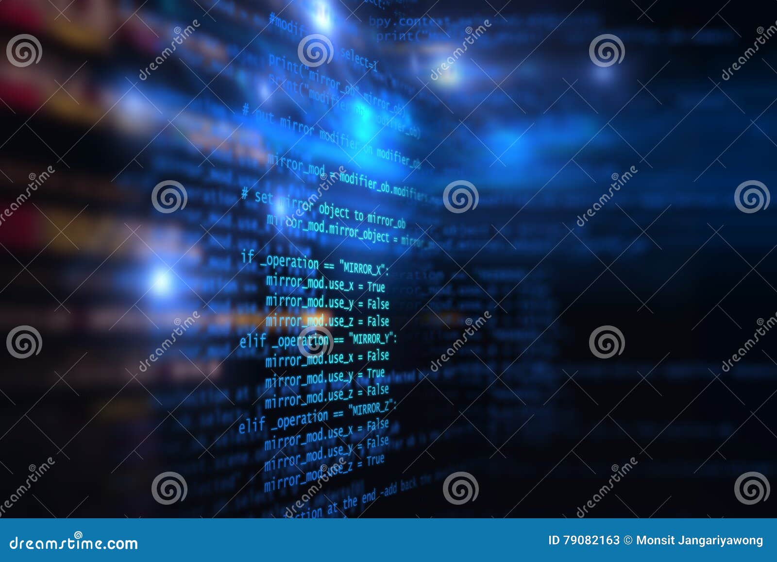 Programming Code Abstract Technology Background of Software Developer ...