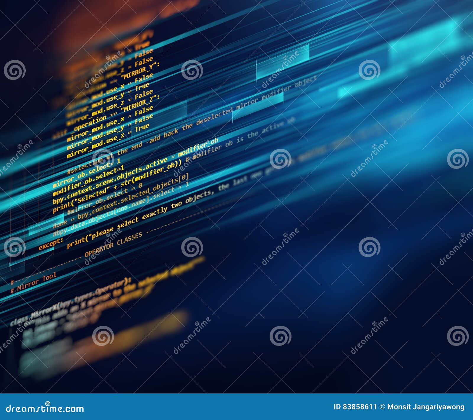 Programming Code Abstract Technology Background of Software Developer ...