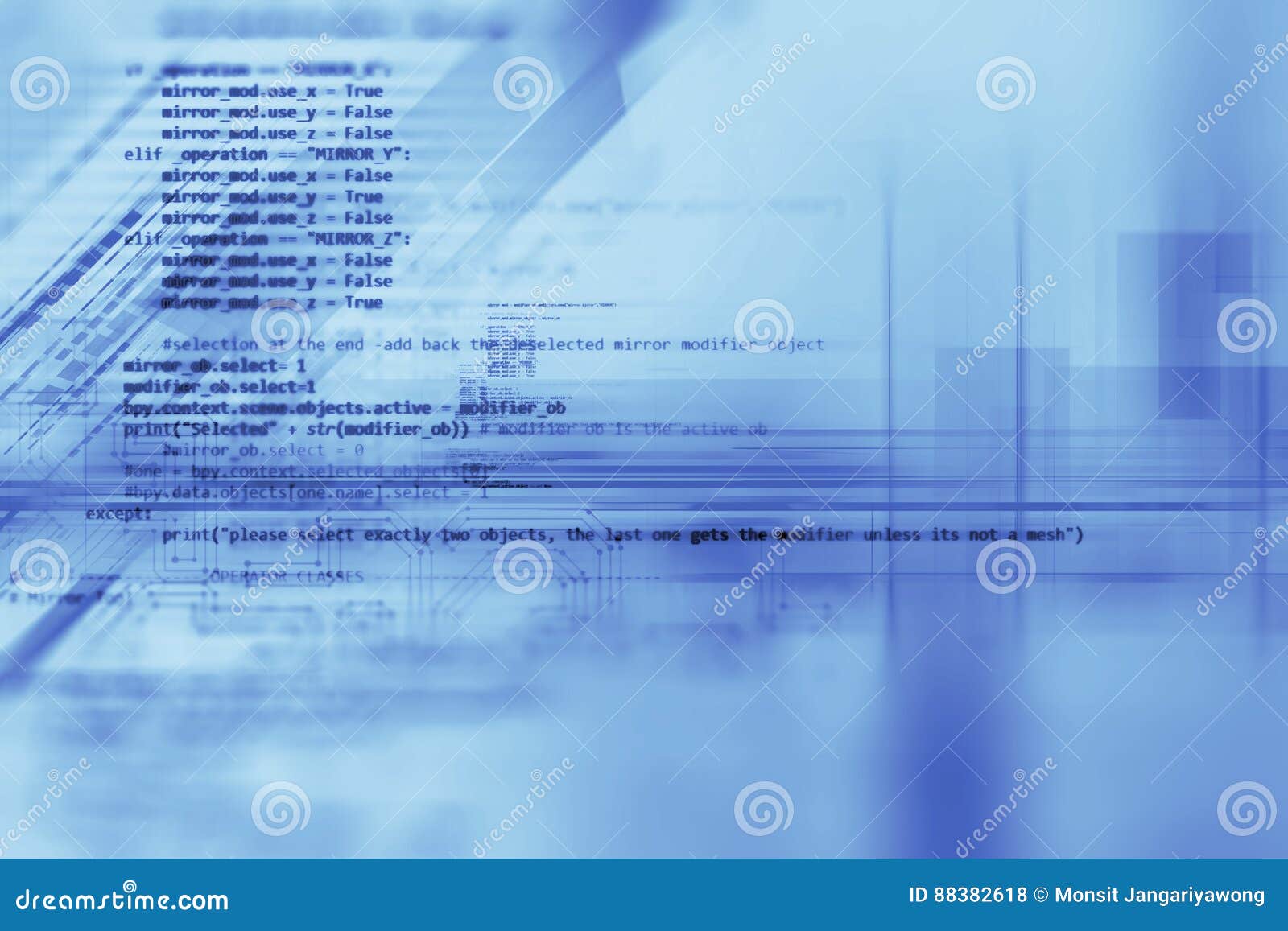 Programming Code Abstract Technology Background of Software Developer ...