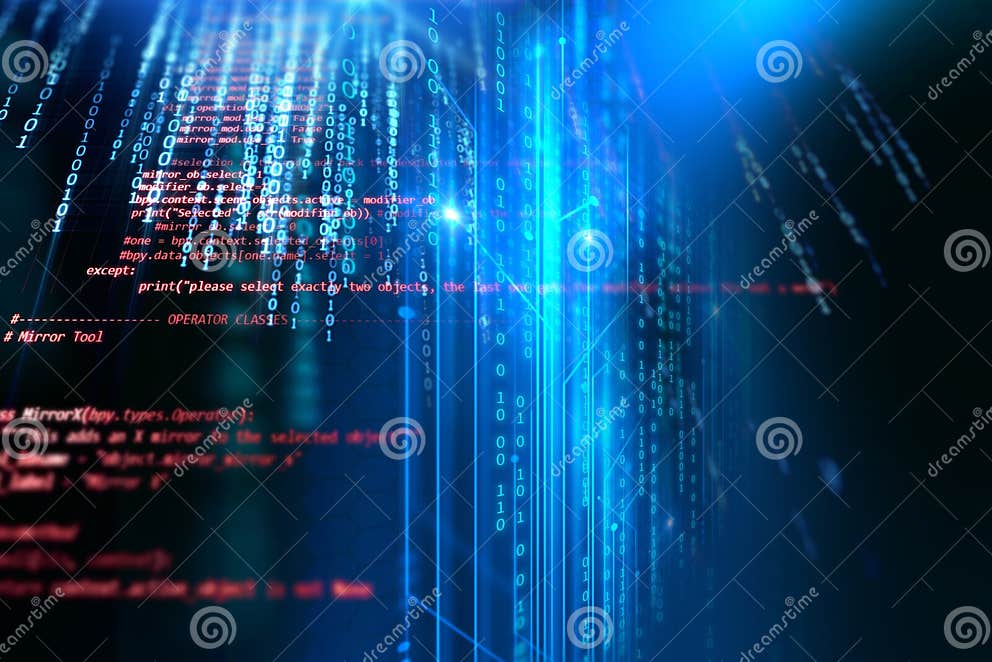 Programming Code Abstract Technology Background of Software Developer ...