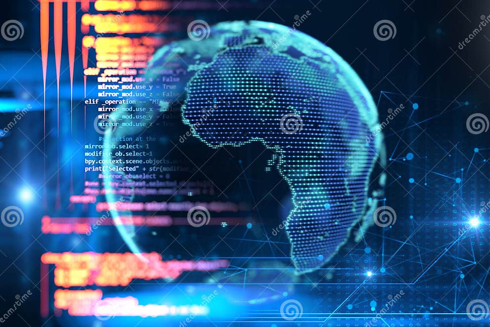 Programming Code Abstract Technology Background of Software Developer ...