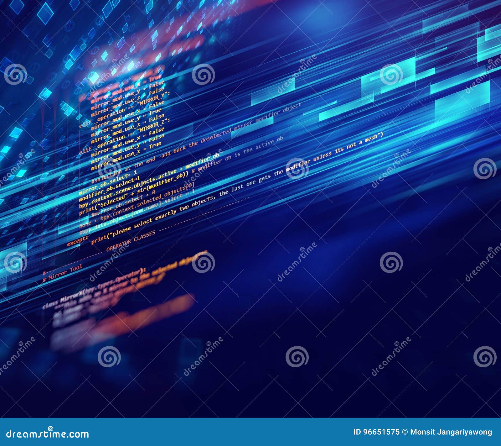 Programming Code Abstract Technology Background of Software Developer ...