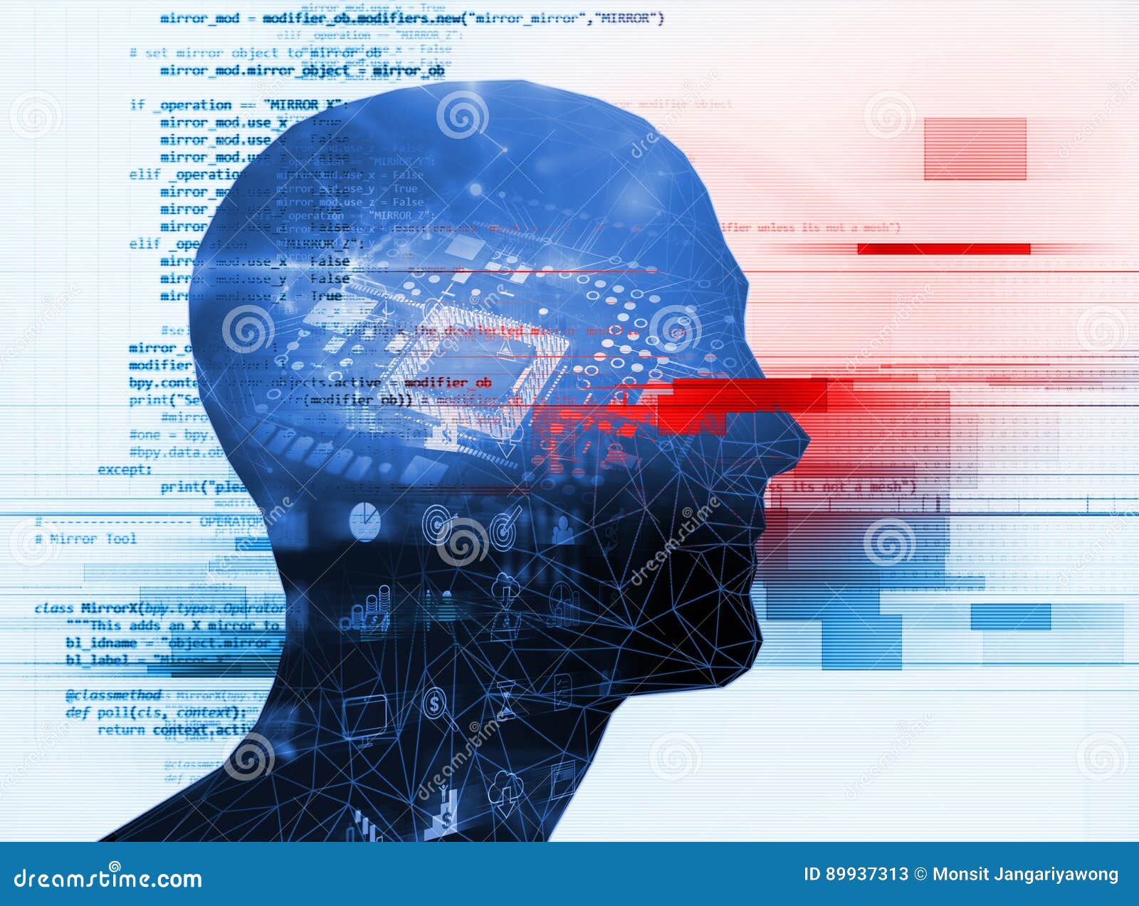 Programming Code Abstract Technology Background Of Software Developer And Computer Script Stock