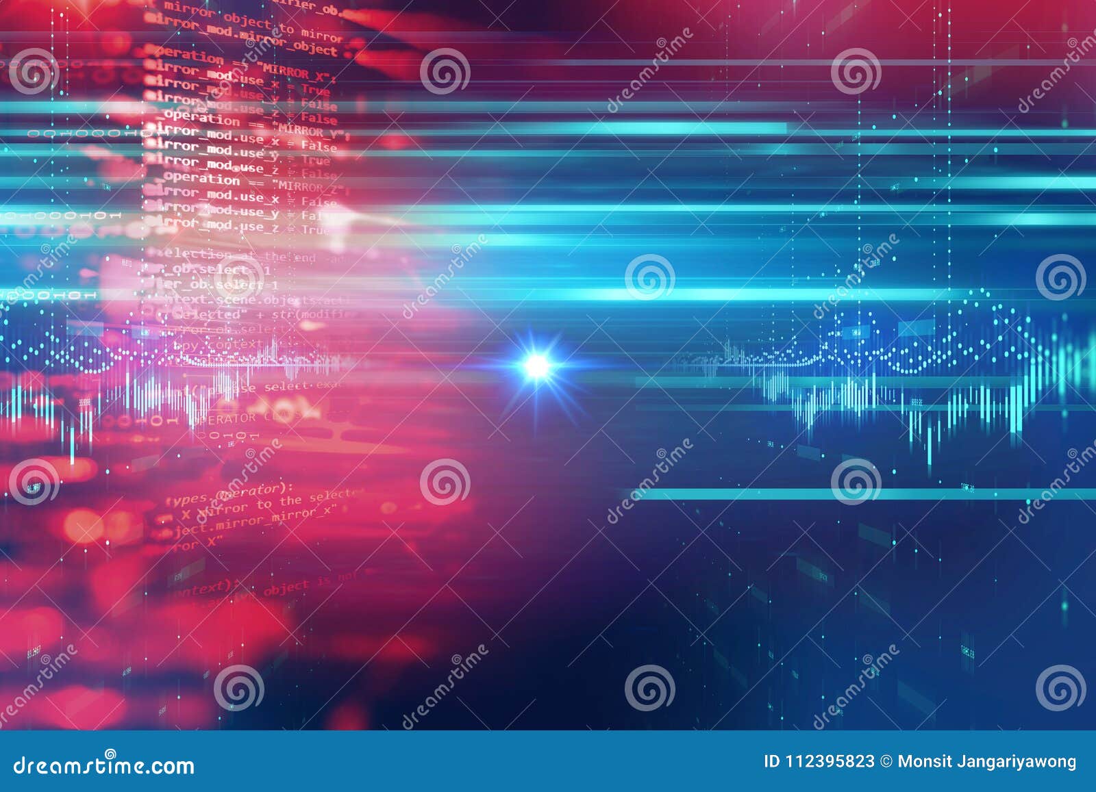 Programming Code Abstract Technology Background Stock Illustration ...