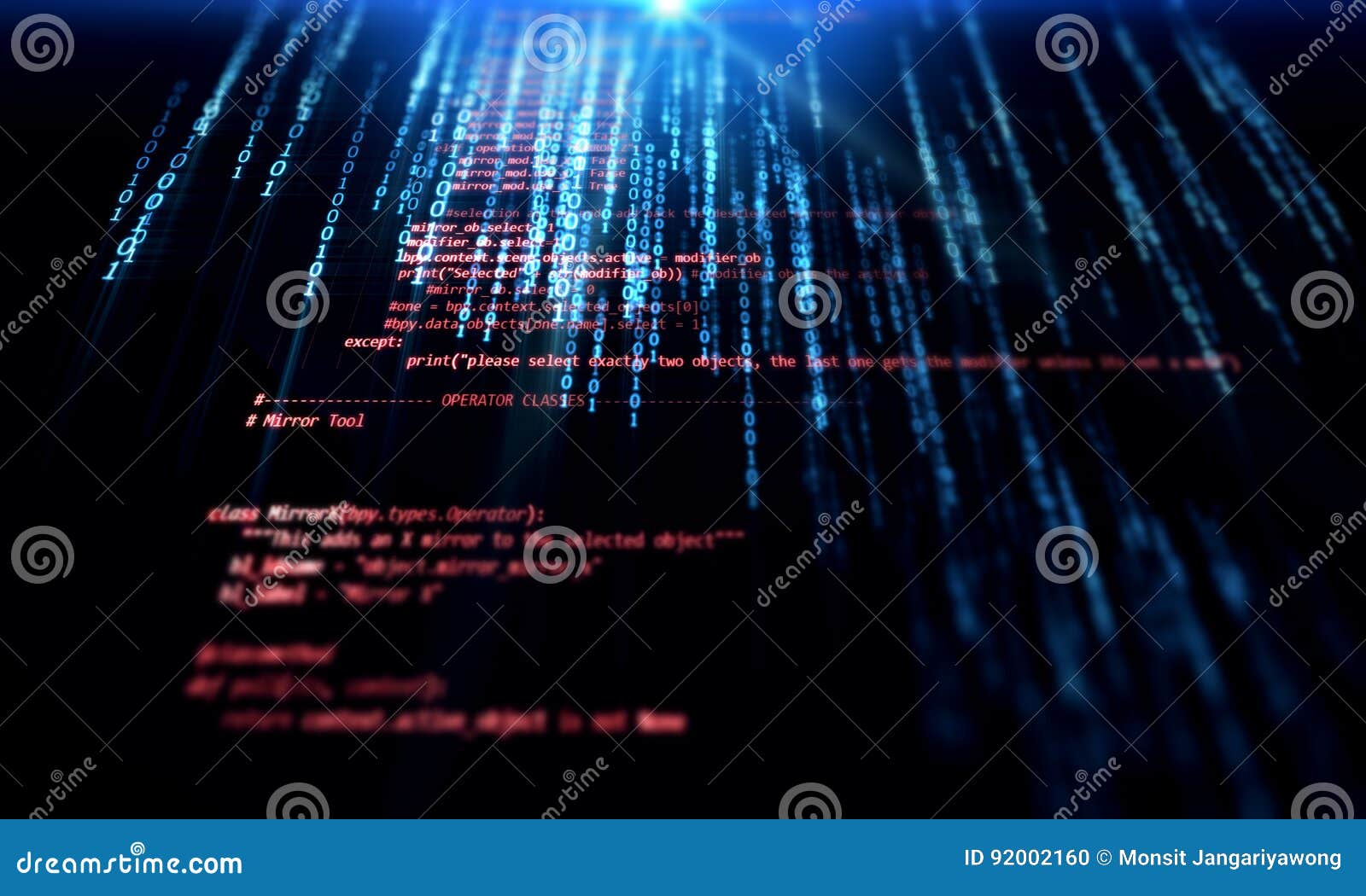Programming Code Abstract Technology Background of Software Stock ...