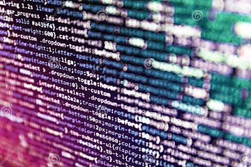 Programming Code Abstract Technology Background of Software Developer ...