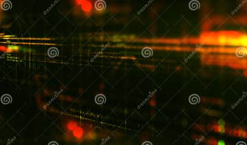 HTML Code Programming Software Background. 3D Render Stock Illustration ...