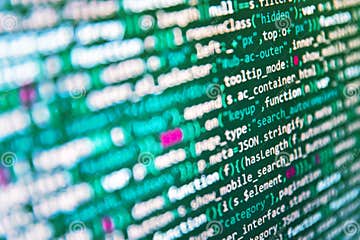 Programming Code Abstract Technology Background of Software Developer ...
