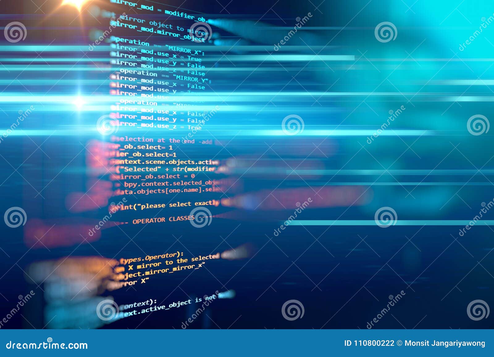Programming Code Abstract Technology Background of Software Developer ...