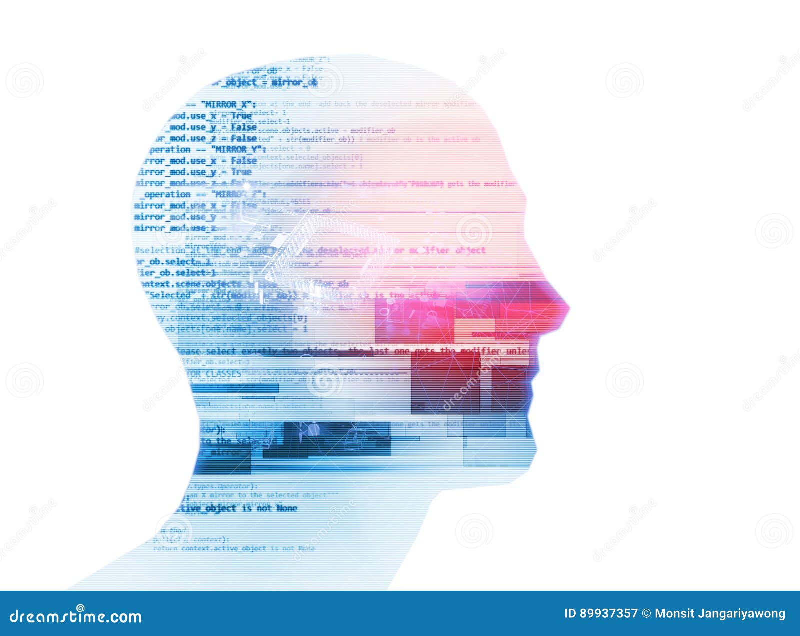 Programming Code Abstract Technology Background of Software Stock ...