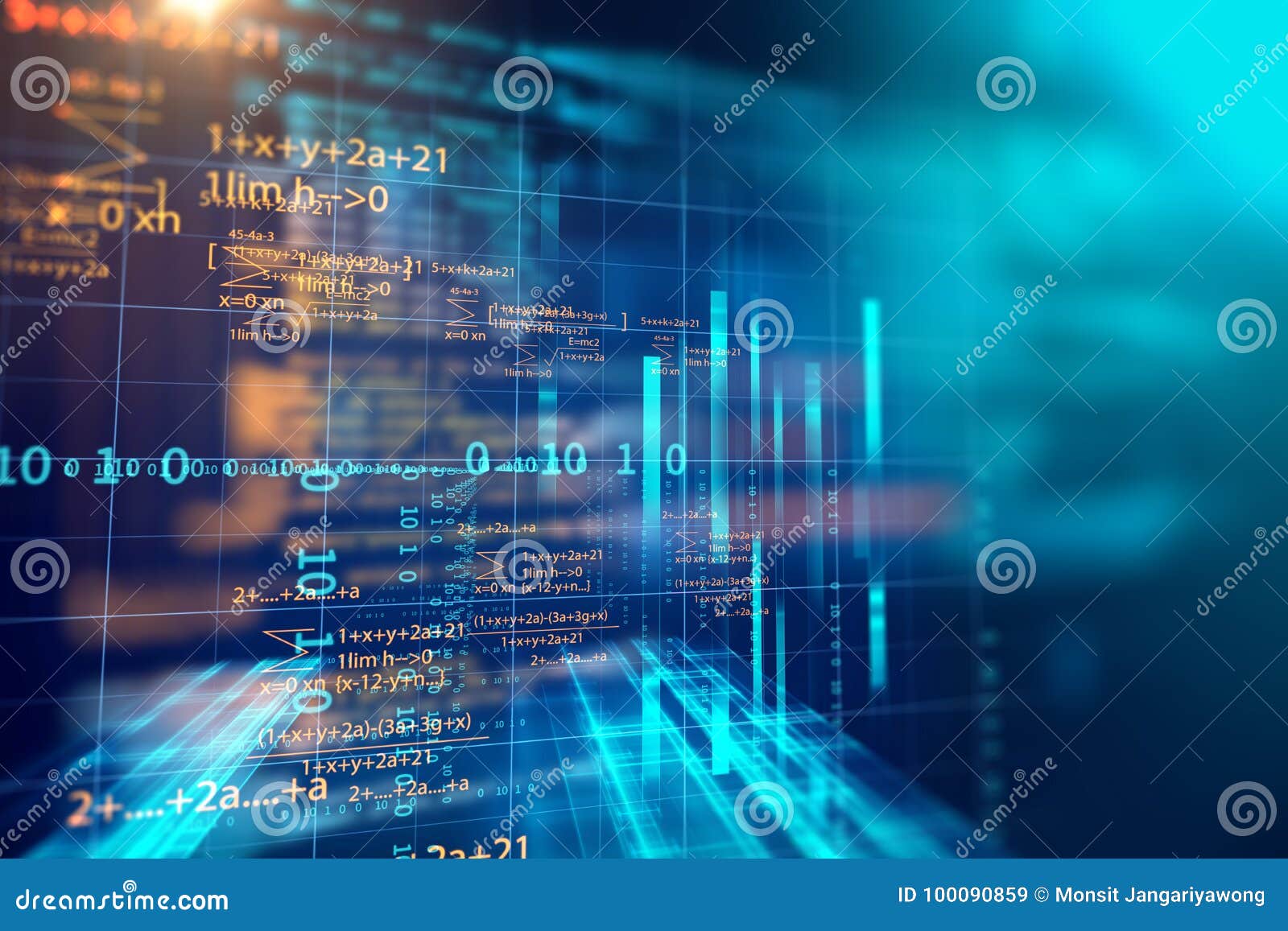 Programming Code Abstract Technology Background of Software Stock ...