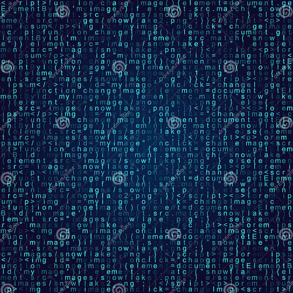 Programming Code Background Stock Vector - Illustration of random ...