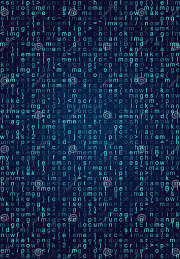 Programming Code Background Stock Vector - Illustration of programming ...