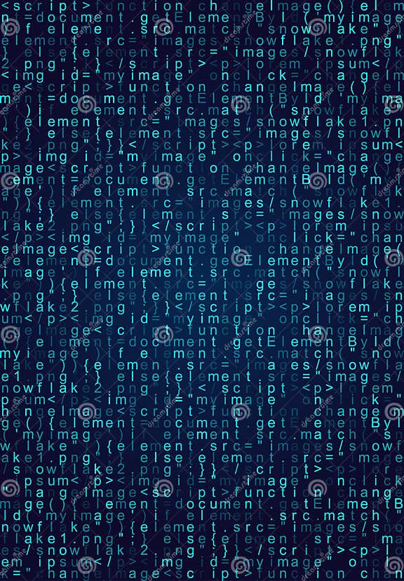 Programming Code Background Stock Vector - Illustration of programming ...