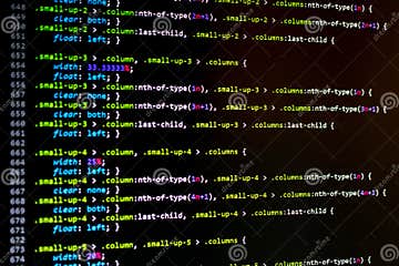 Programming code stock photo. Image of futuristic, modern - 148037712