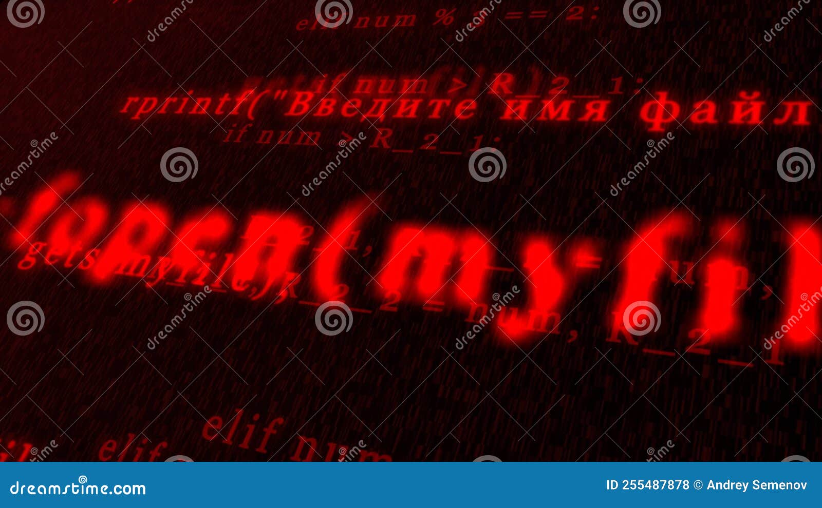 Programming Code Programming Language Strings Coding Stock Footage 2808