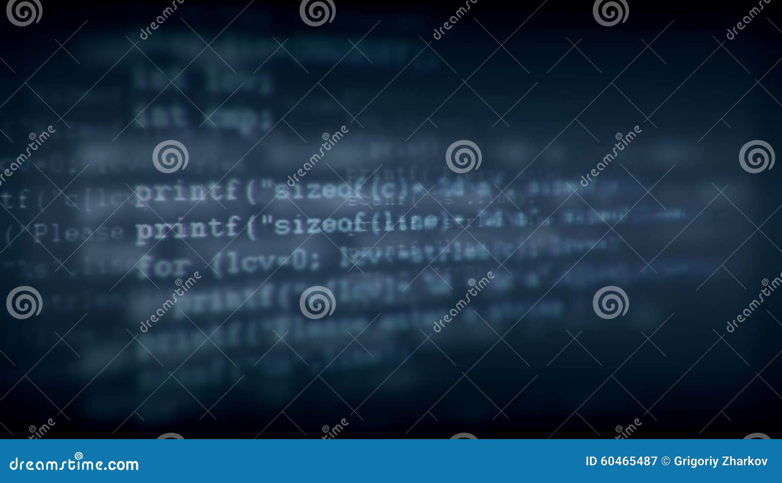 Programming Code Running Down A Computer Screen Terminal Stock Video Video Of Display Coding