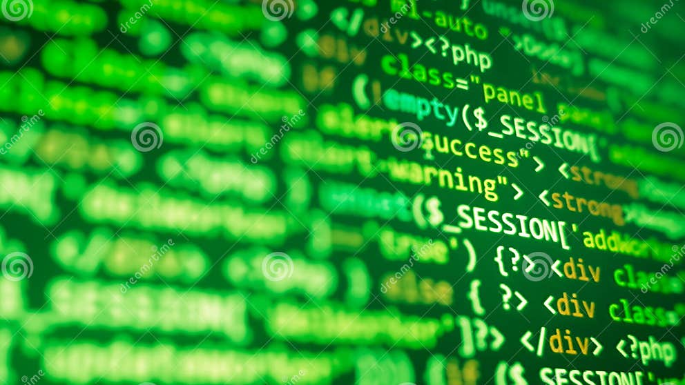 Programming Code Screen Of Software Developer Software Programming 8706