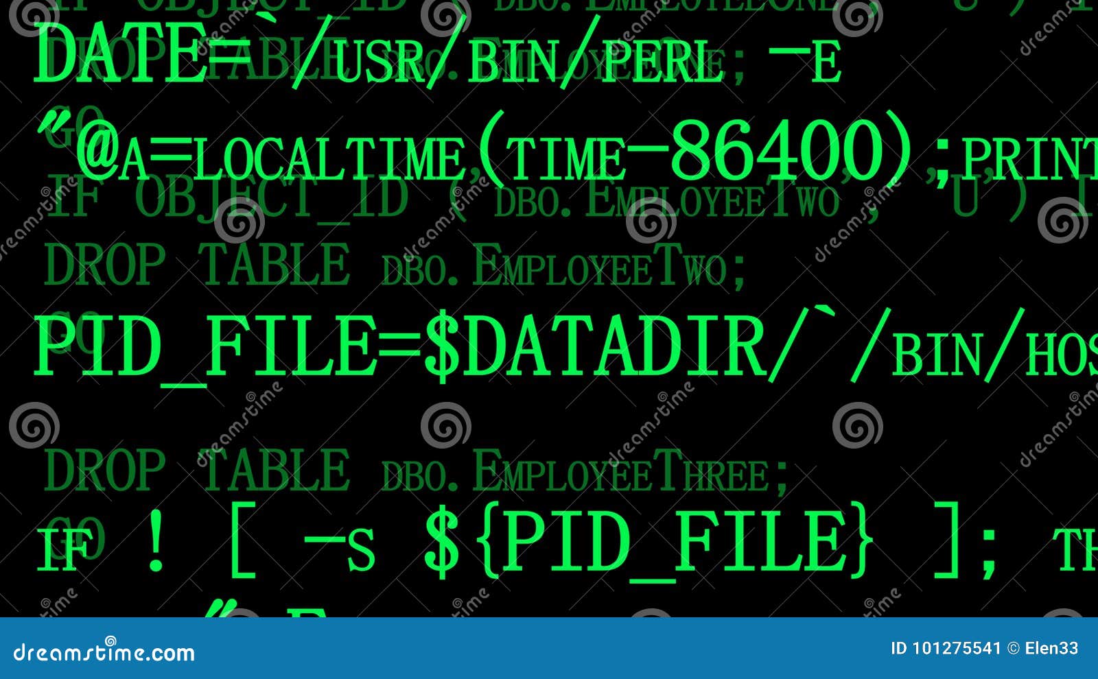 Programming code stock image. Image of application, html - 101275541