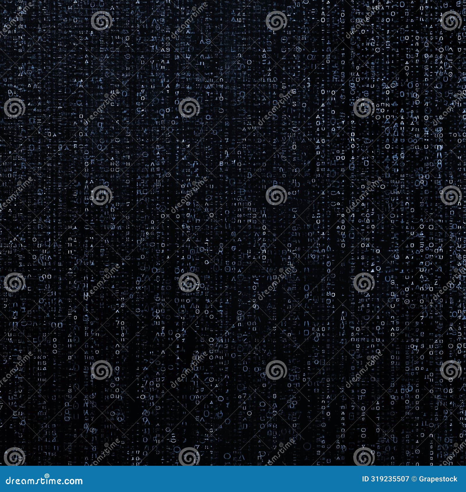 Digital Data Technology Concept, Generative AI Stock Illustration - Illustration of tech ...