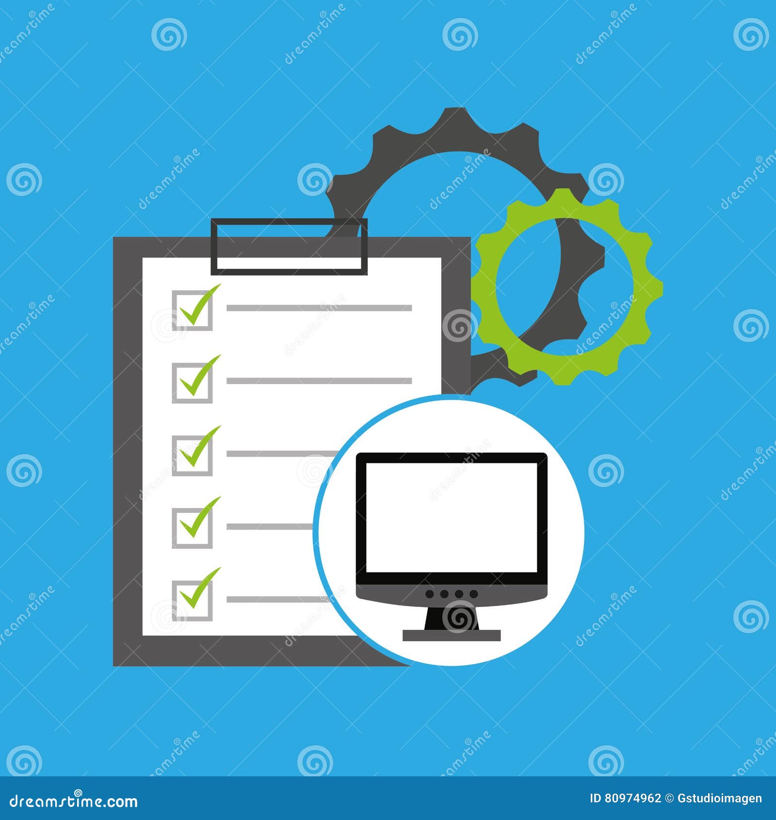 Checklist Gear Stock Illustrations – 3,816 Checklist Gear Stock ...