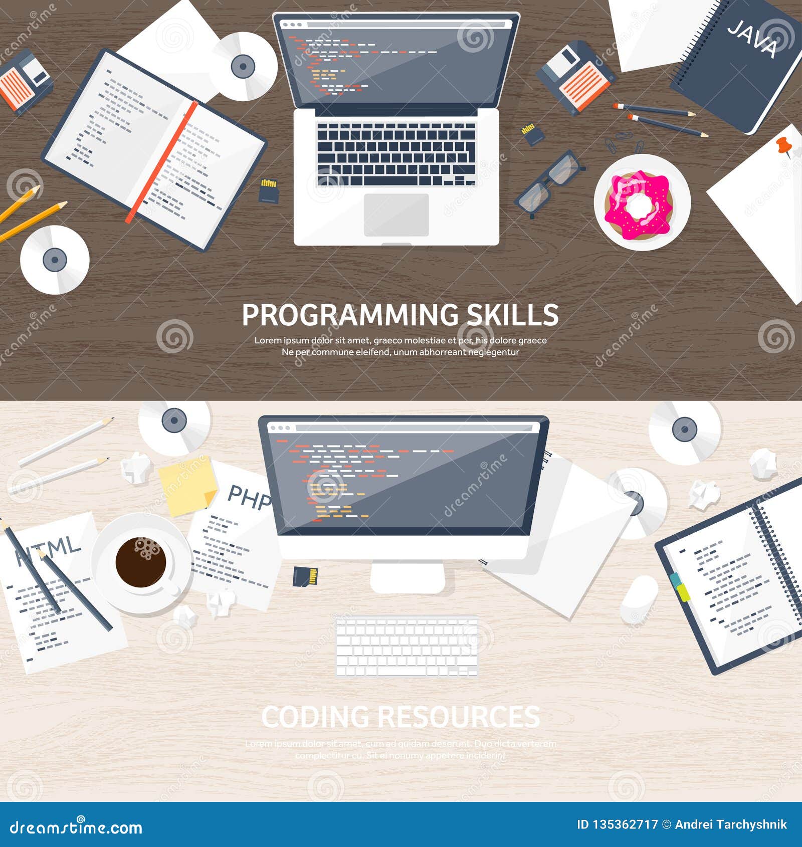 Programming and Coding Flat Computing Background. Code, Hardware,software. Web Development ...