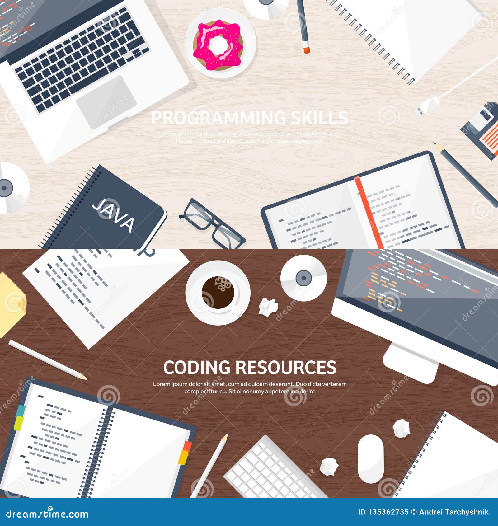 Programming and Coding Flat Computing Background. Code, Hardware ...