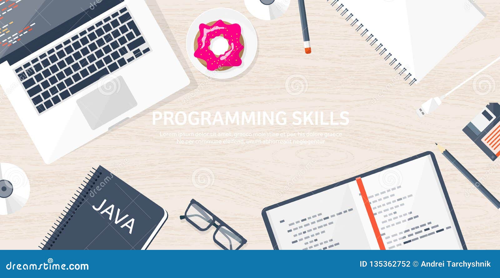 Programming and Coding Flat Computing Background. Code, Hardware,software. Web Development ...