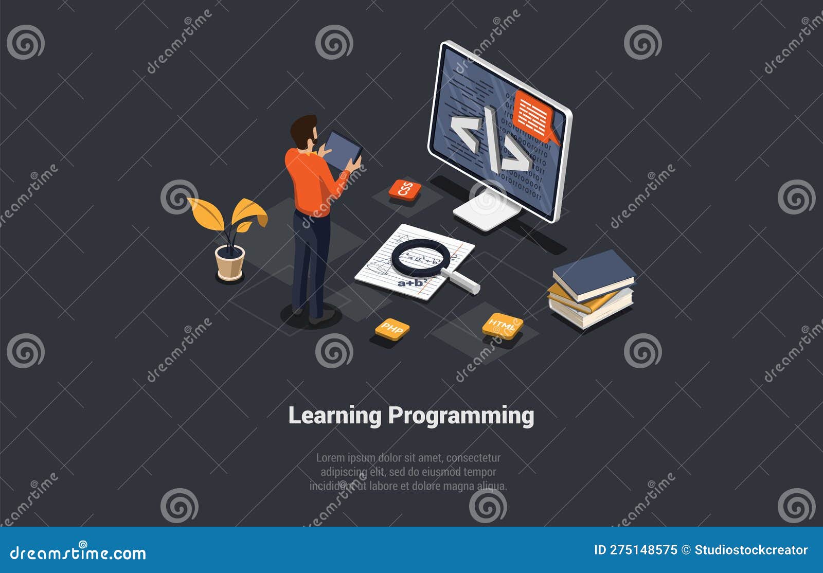 Programming And Coding Learning Concept Software Coding Testing Debugging Mobile Apps