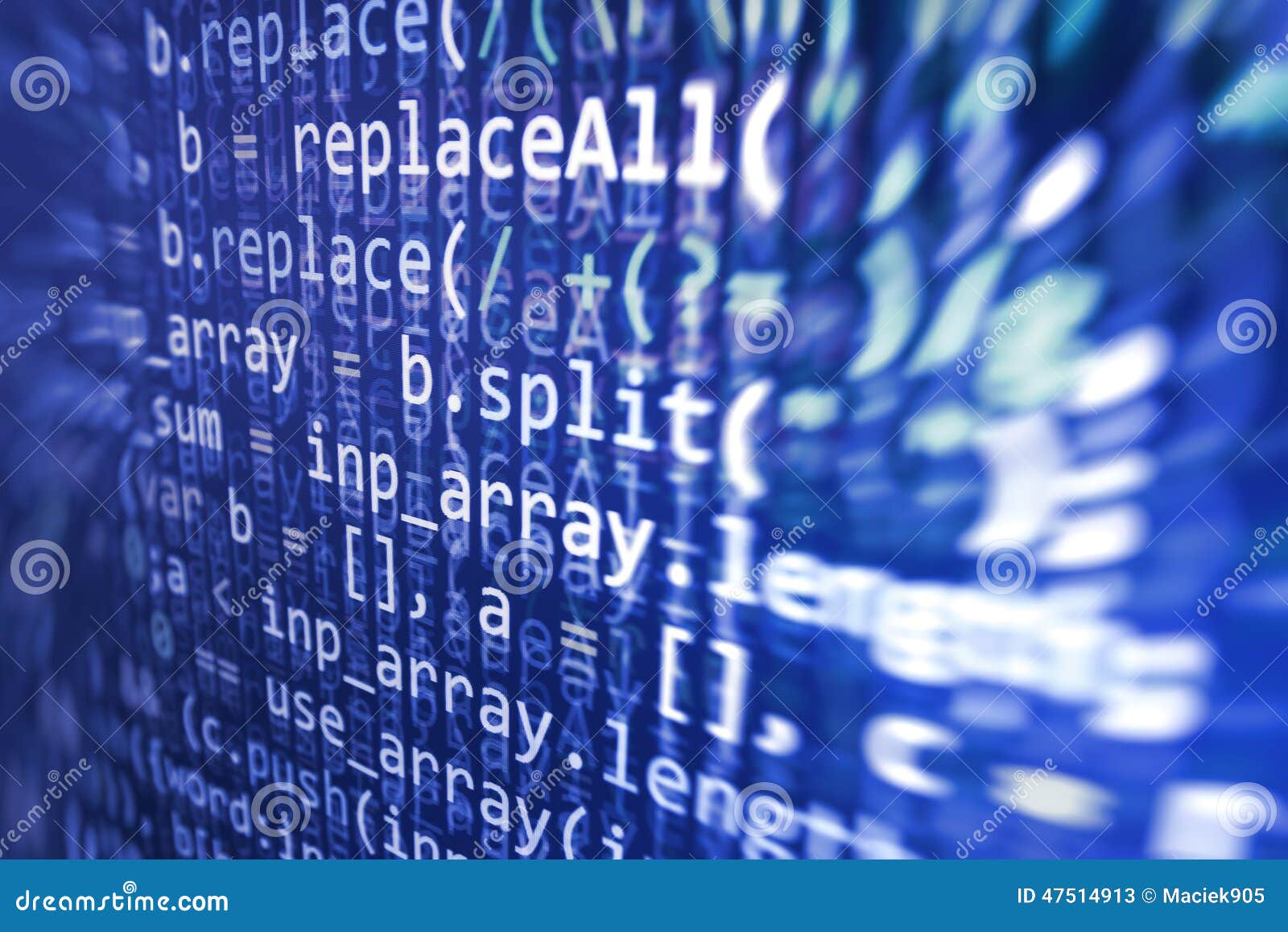 Programming Coding Source Code Screen Stock Image Image Of Background Coding 47514913