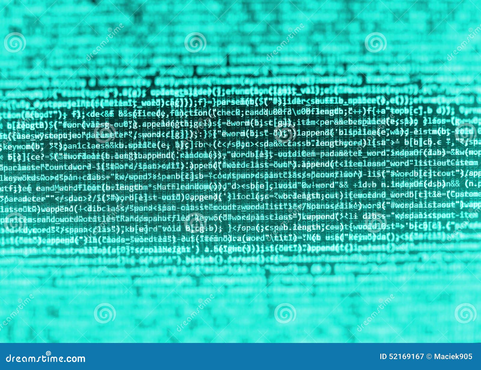 Programming Coding Source Code Screen Stock Image Image Of Develop