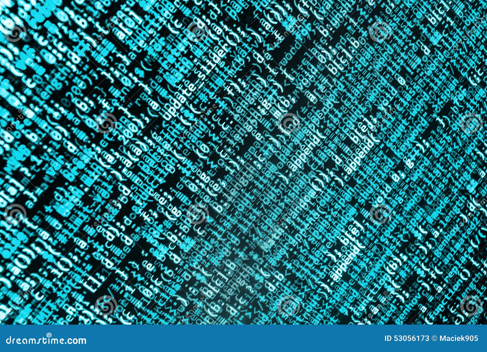 Programming Coding Source Code Screen Stock Illustration Illustration Of Application