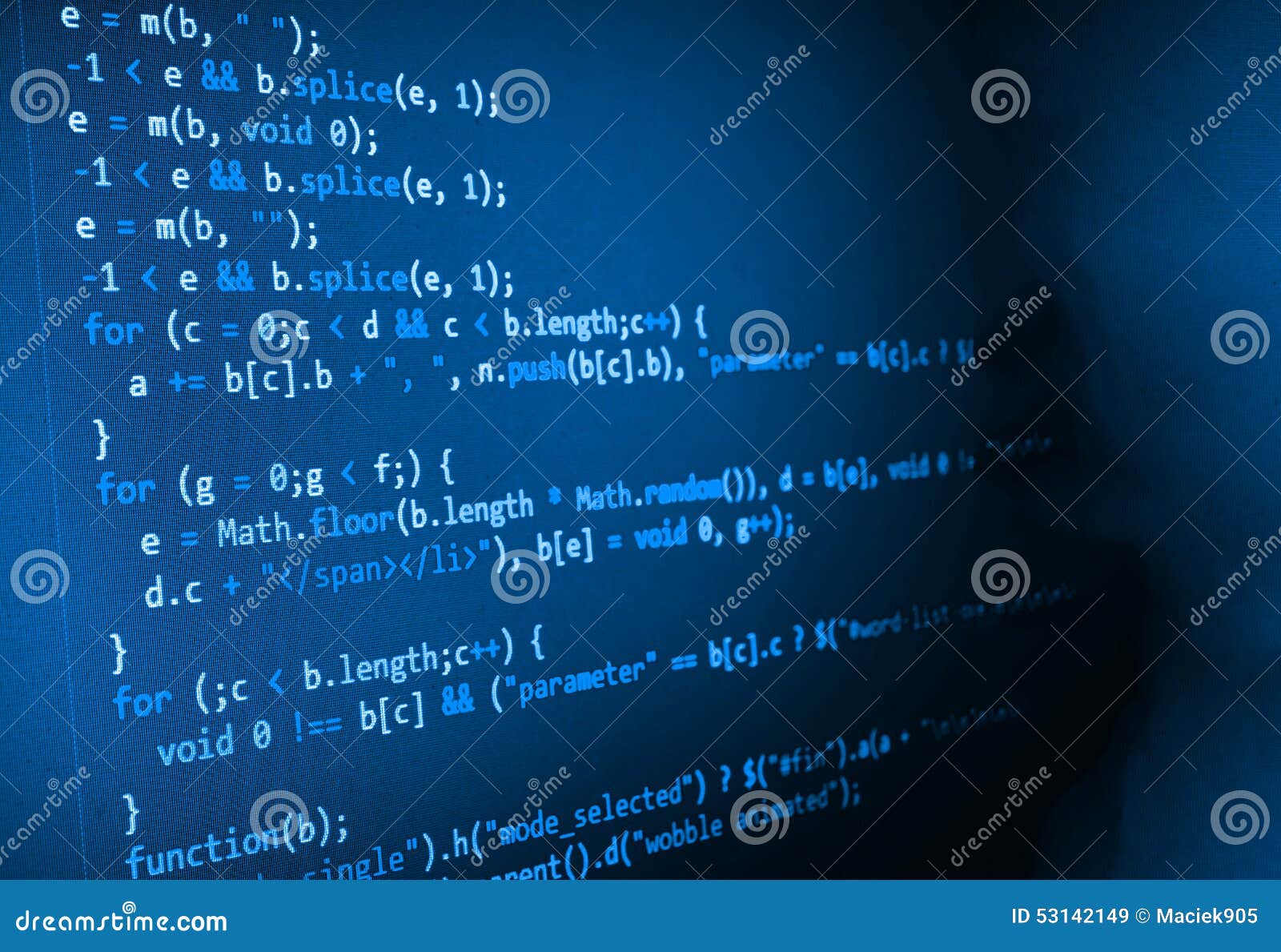 Programming Coding Source Code Screen Stock Illustration Illustration Of Connection Hacker