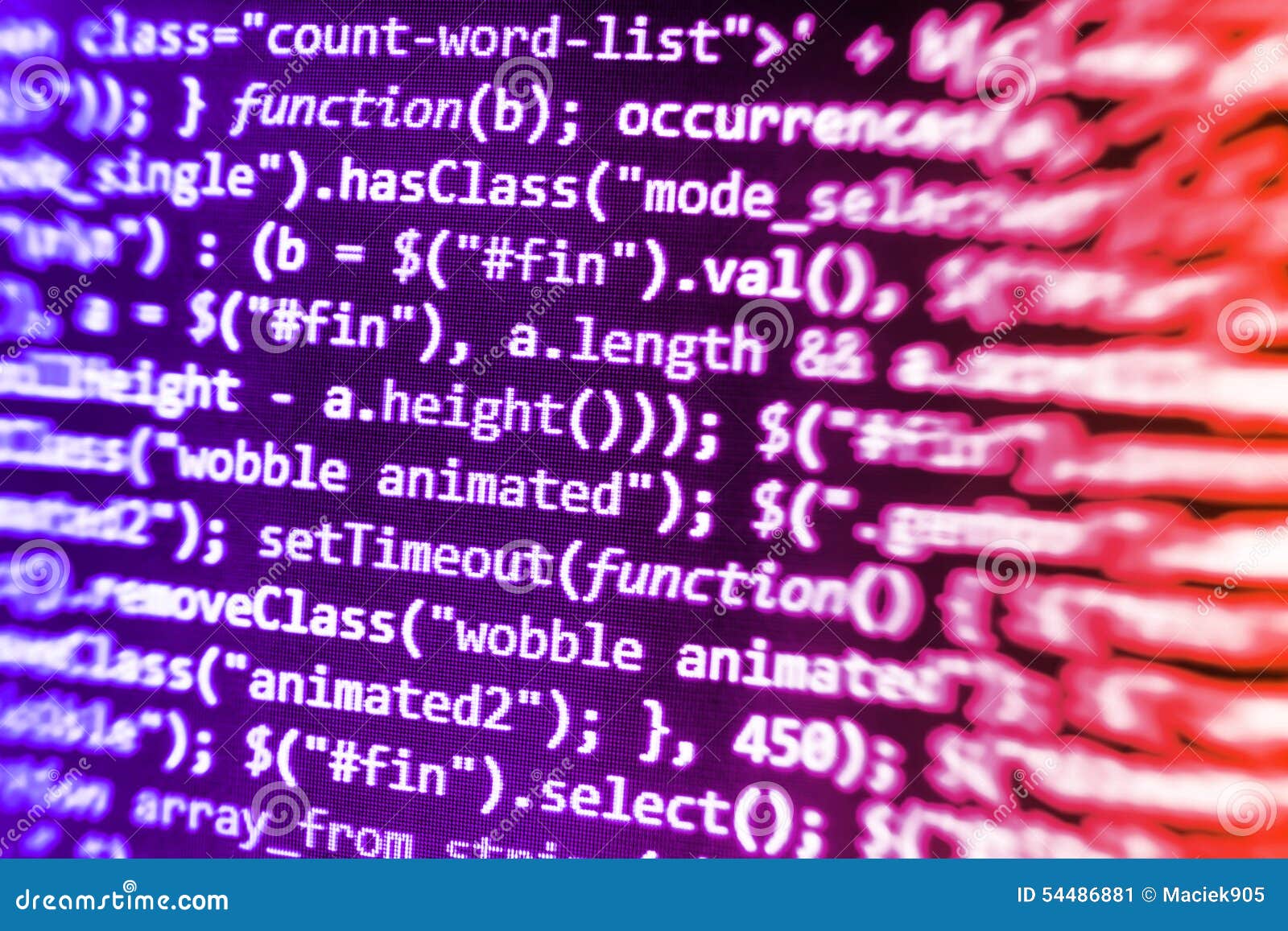 Programming Coding Source Code Screen Stock Image Image Of Arduino Design 54486881