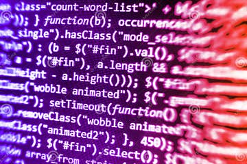 Programming Coding Source Code Screen. Stock Image - Image of arduino, design: 54486881