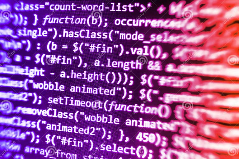 Programming Coding Source Code Screen Stock Image Image Of Arduino 