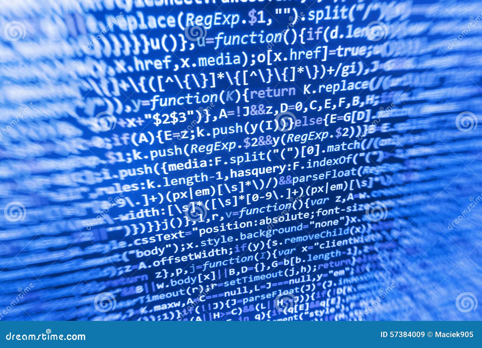 Programming Coding Source Code Screen Stock Image Image Of Function Break 57384009 8144