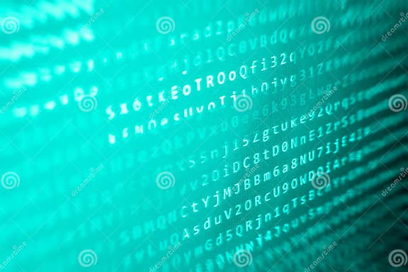 Programming Coding Source Code Screen. Stock Illustration - Illustration of data, display: 60173343