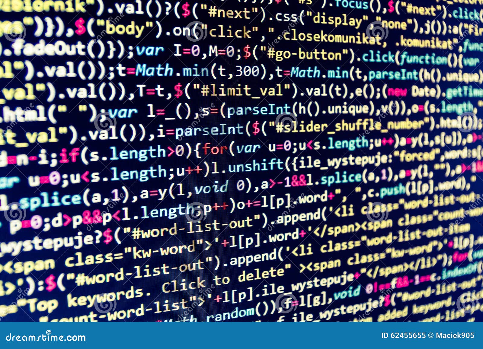 Programming Coding Source Code Screen Stock Illustration Illustration Of Code Function 62455655