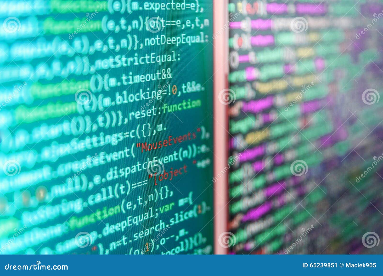 Programming Coding Source Code Screen Stock Image Image Of Display 7231