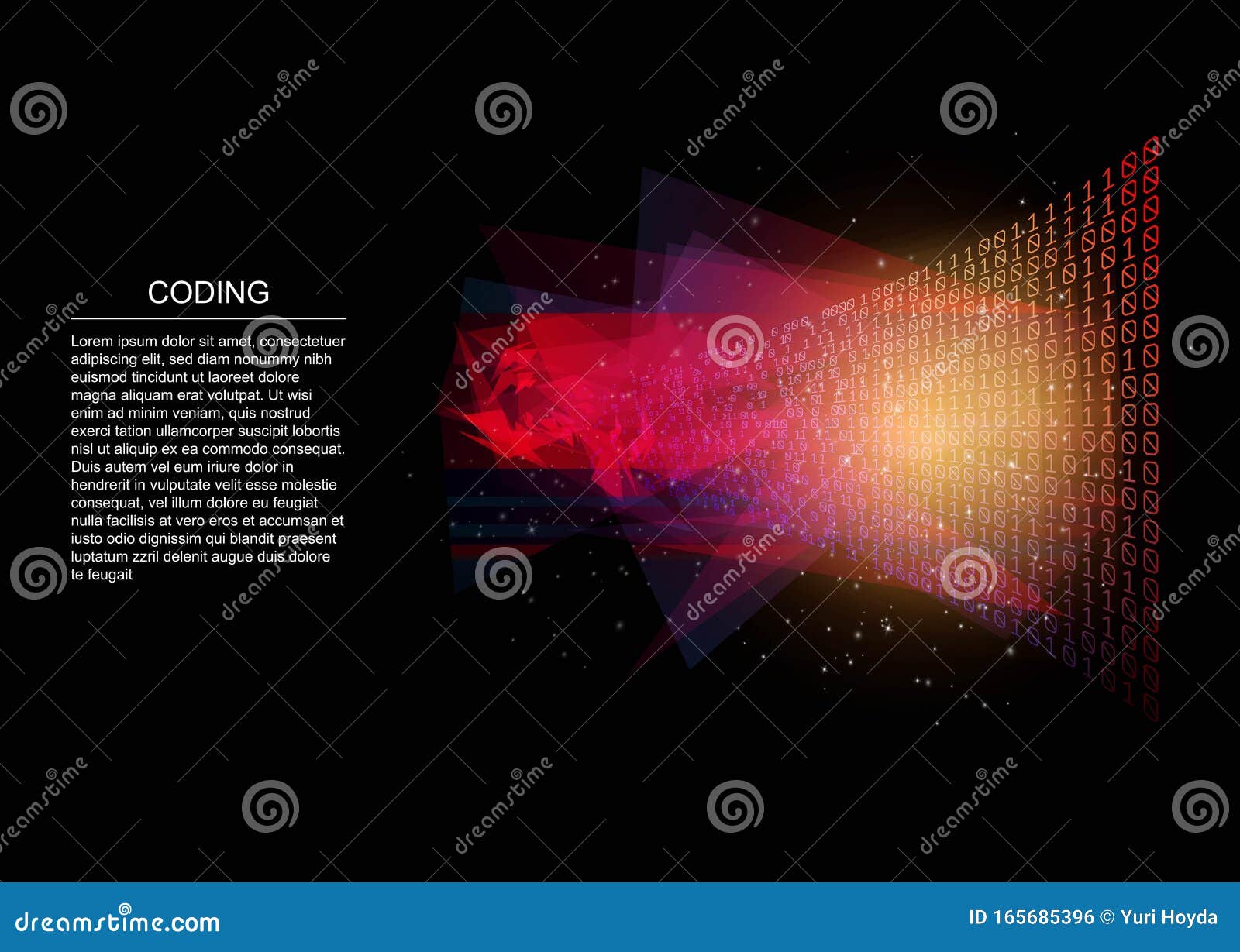 Data Sorting from Chaos To System. Artificial Intelligence. Big Data Smart System. Programming ...