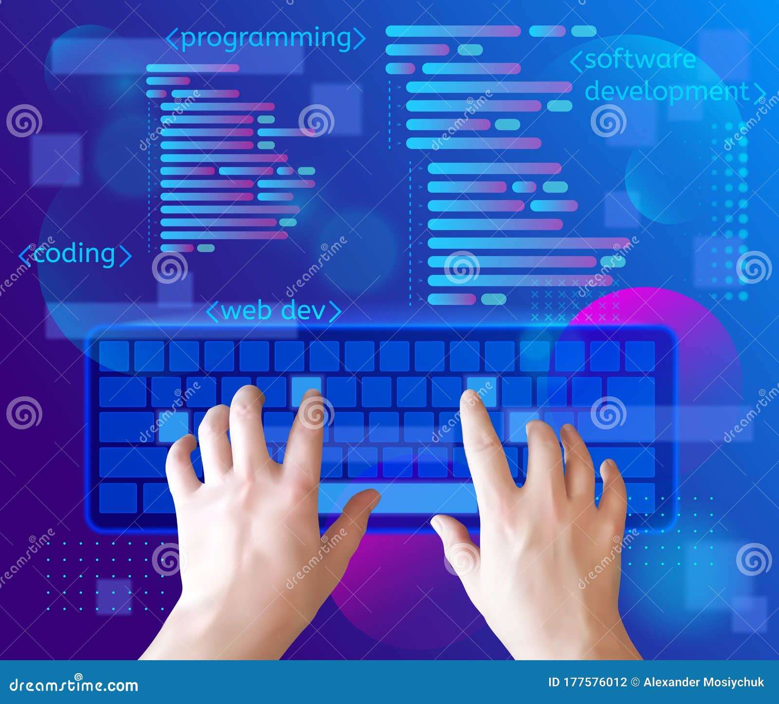 Programming and Coding, Website Development Concept. Vector ... Programming and Coding, Website Development Concept. Vector ...