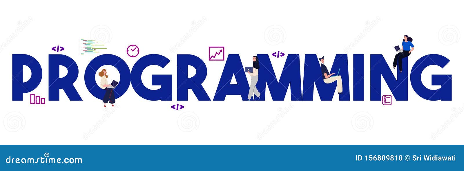 Illustration Of Coder Working On A Computer In A Modern Workspace Generative Ai Stock 3123