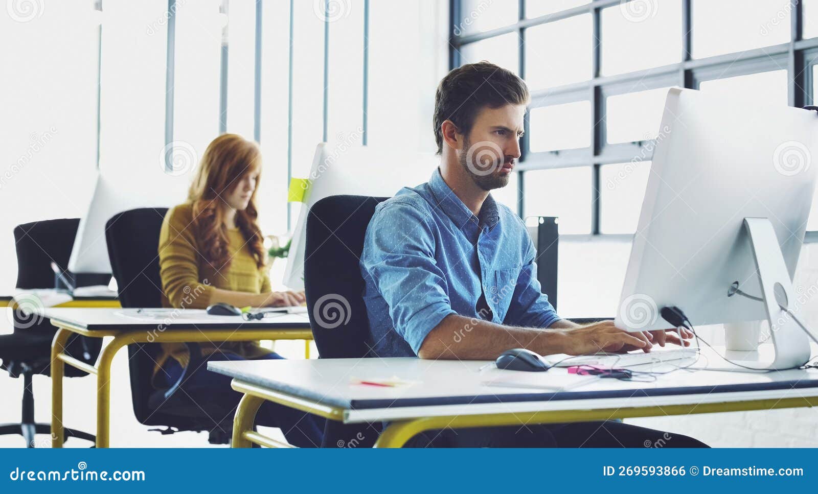 Programming Computer Or Hacker Man For Cybersecurity App Coding Or Data Analysis In Office